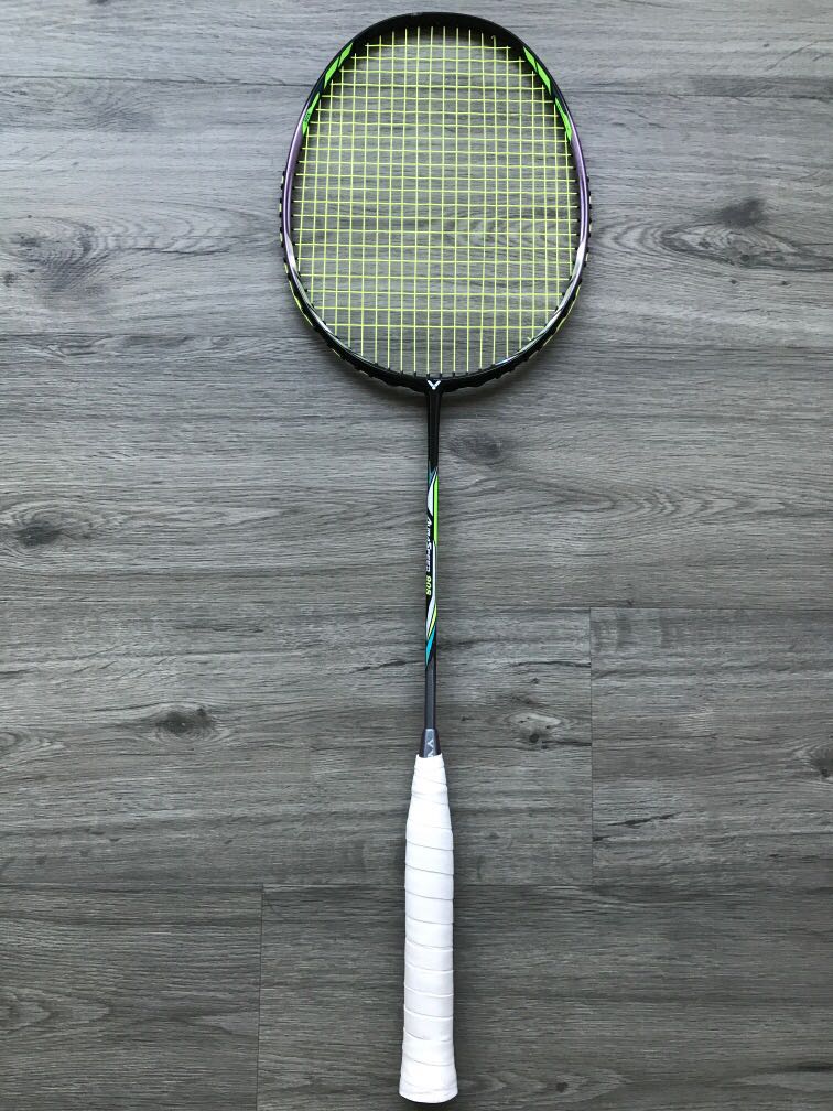 Victor Auraspeed 90S Badminton Racket, Sports Equipment, Sports & Games ...
