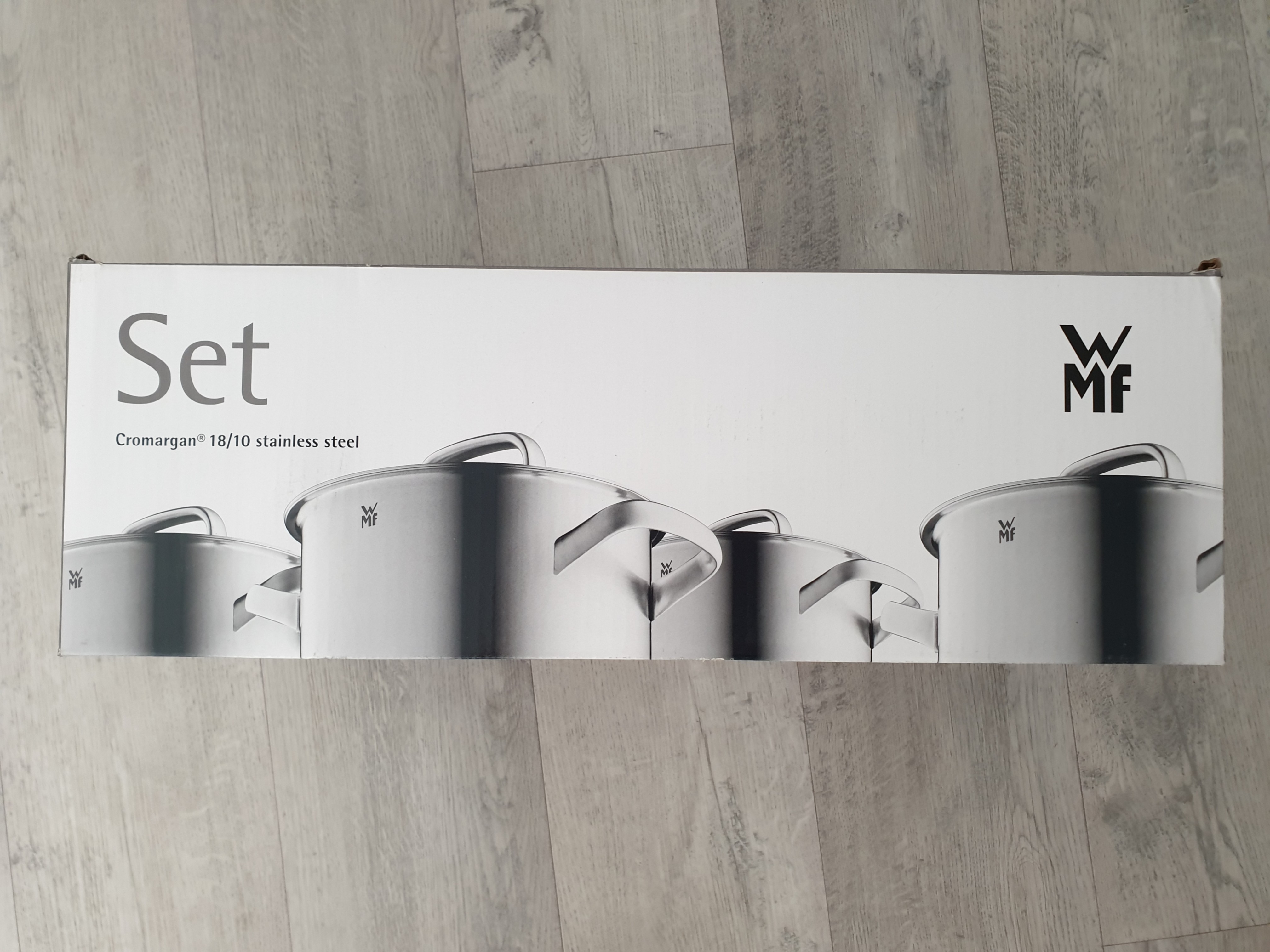 WMF diadem plus 3 pot set, Furniture & Home Living, Kitchenware ...