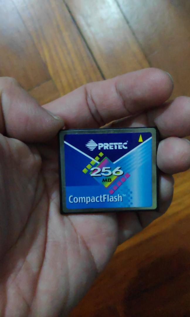 (Collector's item) 256MB Compact Flash card CF Card from PRETEC Taiwan ...