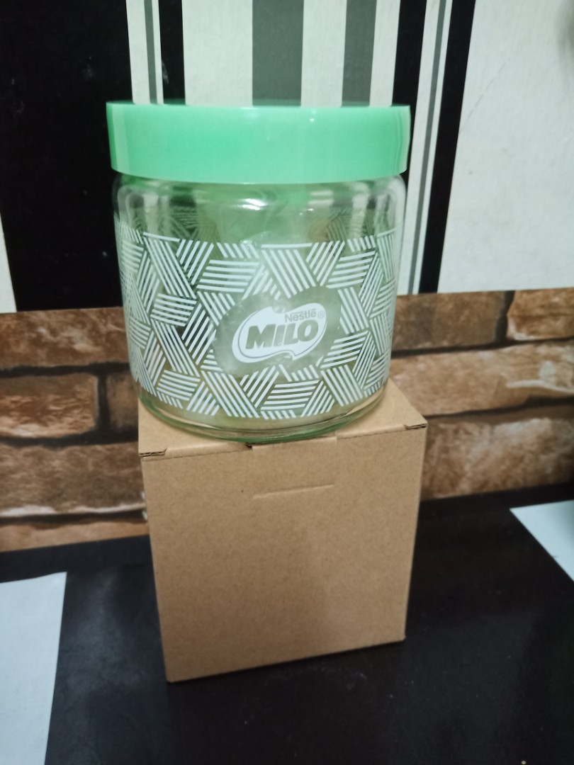 balang kaca milo, Furniture & Home Living, Home Decor, Vases ...