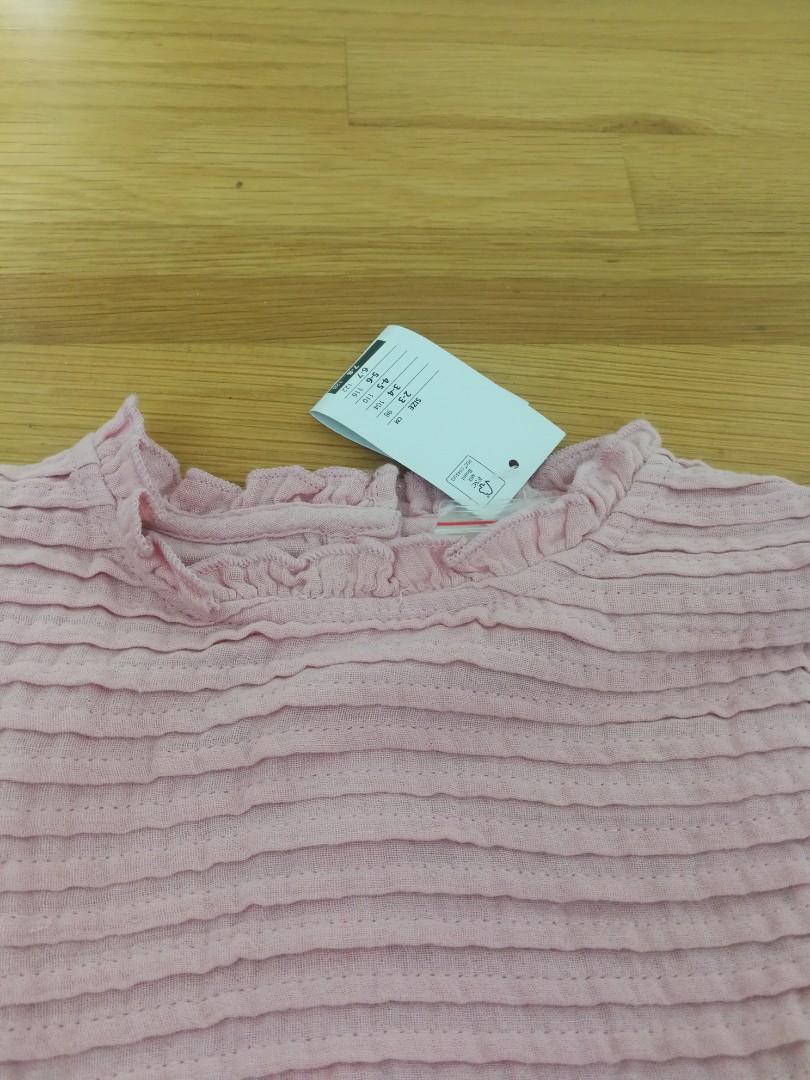 Brand new demure pastel pink top for girls, Babies & Kids, Babies ...