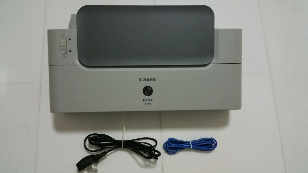 Canon PIXMA iP1200 Inkjet Color Printer, Computers & Tech, Printers ...