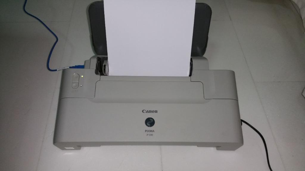 Canon PIXMA iP1200 Inkjet Color Printer, Computers & Tech, Printers ...