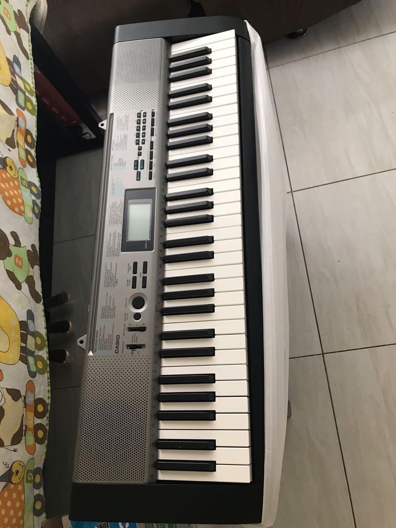 CASIO Electronic Keyboard, Hobbies & Toys, Music & Media, Musical ...