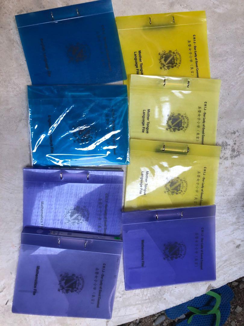 CHIJ OLGC SCHOOL RING FILES, Hobbies & Toys, Stationery & Craft ...