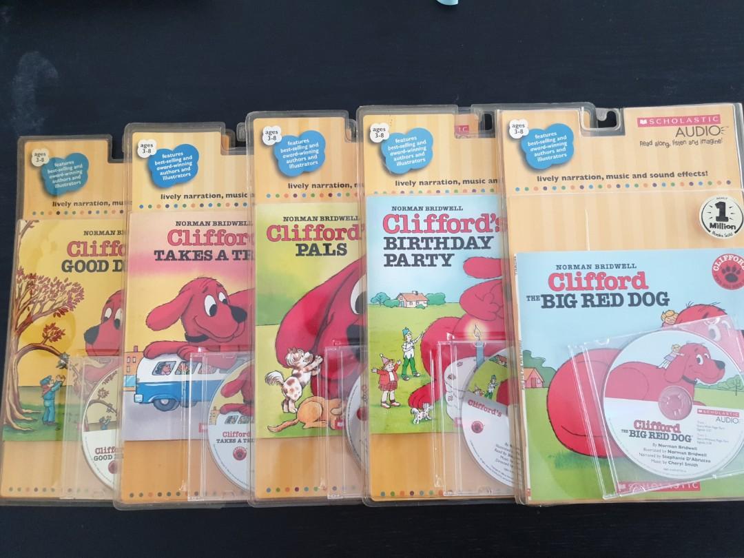 Clifford story book and audio cd, Hobbies & Toys, Books & Magazines ...