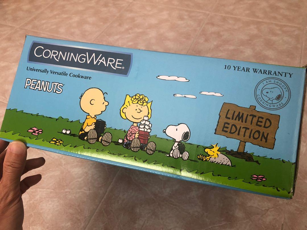 Corningware 5L covered casserole (Peanuts edition), Furniture & Home ...