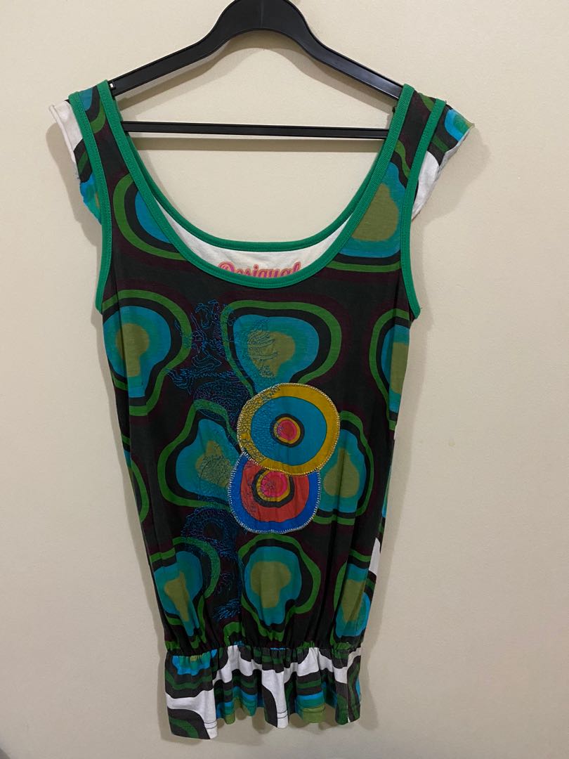 Desigual Top, Women's Fashion, Tops, Blouses on Carousell