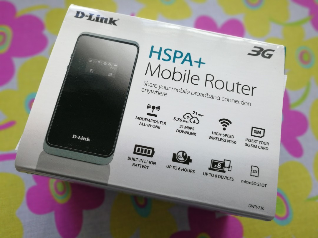 D-Link 3G mobile router, Mobile Phones & Gadgets, Mobile & Gadget ...