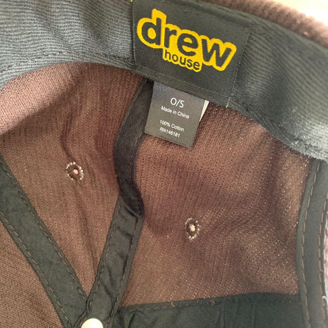 Drew House Mascot Corduroy SnapBack Cap - Brown, Men's Fashion, Watches ...