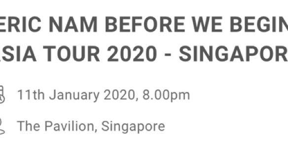 Eric Nan Concert Standing Tickets, Tickets & Vouchers, Event Tickets on ...