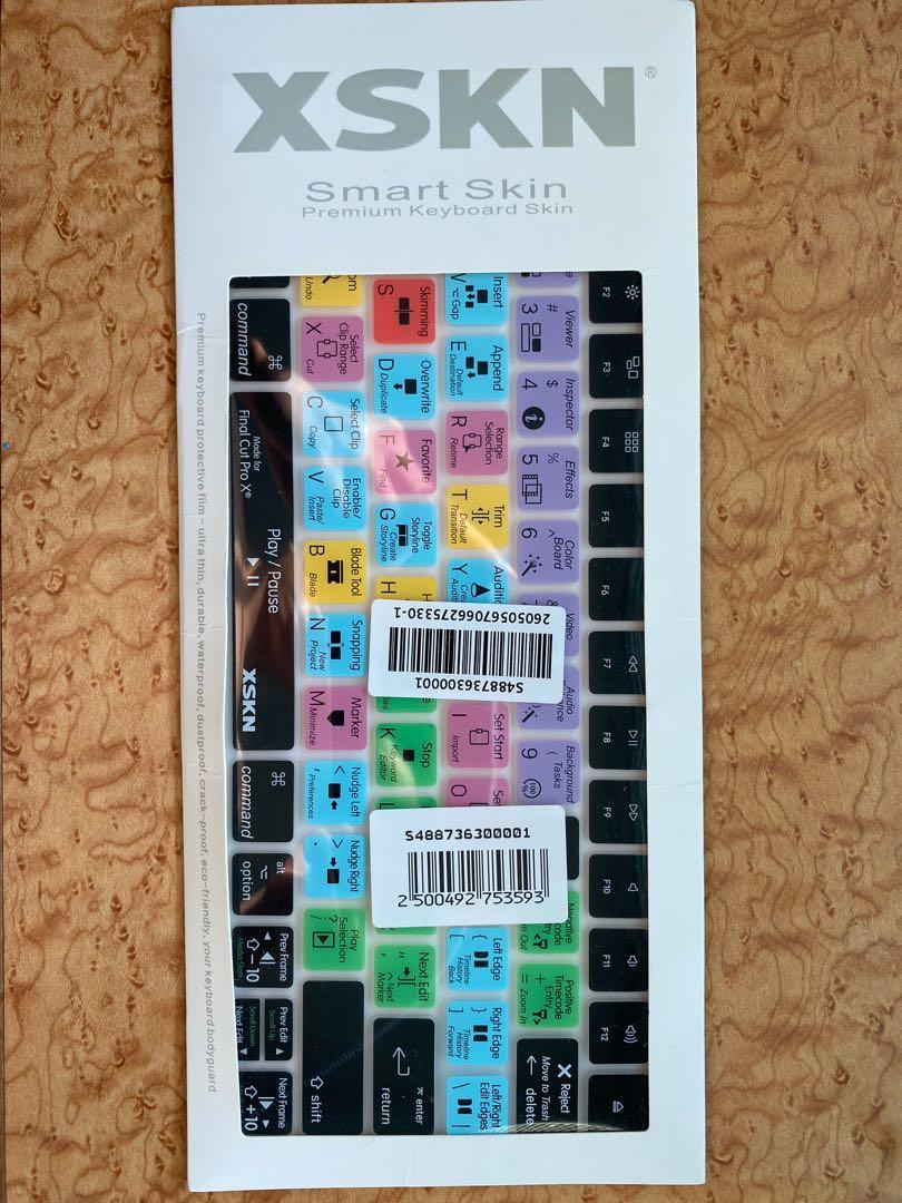 Final Cut Pro X Shortcut keyboard skin, Computers & Tech, Parts ...
