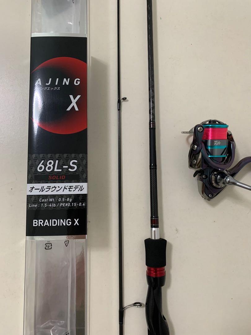 Ajing Rod and Reel, Sports Equipment, Fishing on Carousell