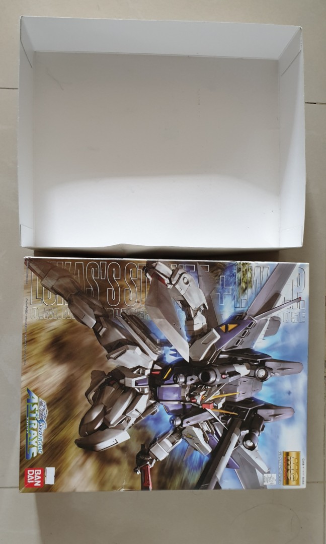 Gundam Lukas Strike box only, Hobbies & Toys, Toys & Games on Carousell