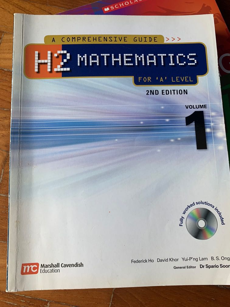 H2 Mathematics textbook, Hobbies & Toys, Books & Magazines, Textbooks ...