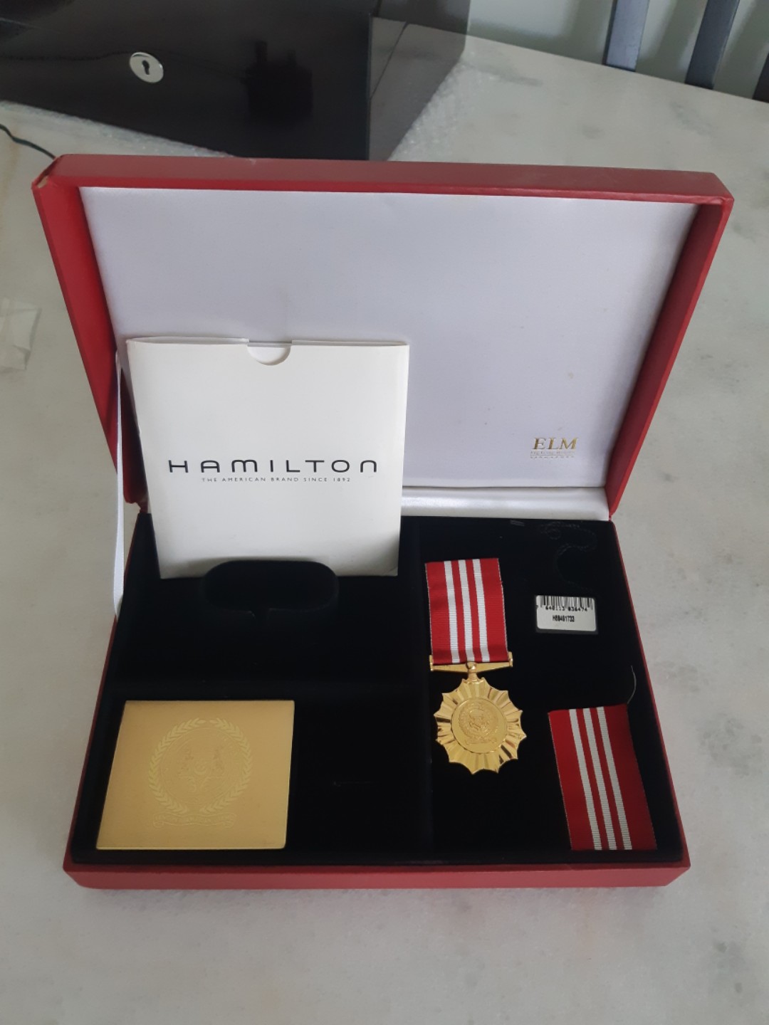 Hamilton khaki SAF Limited watch box, Men's Fashion, Watches ...