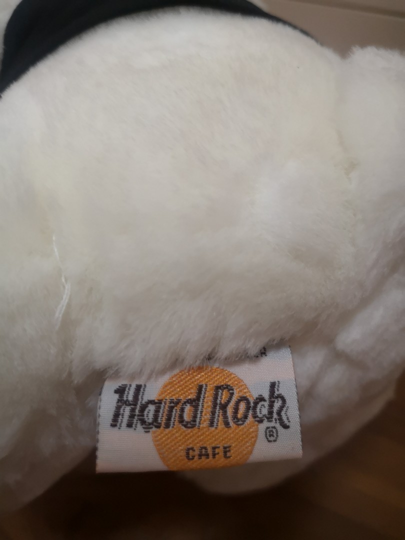 Hard Rock Cafe bear (Hollywood) soft toy, Hobbies & Toys, Memorabilia ...