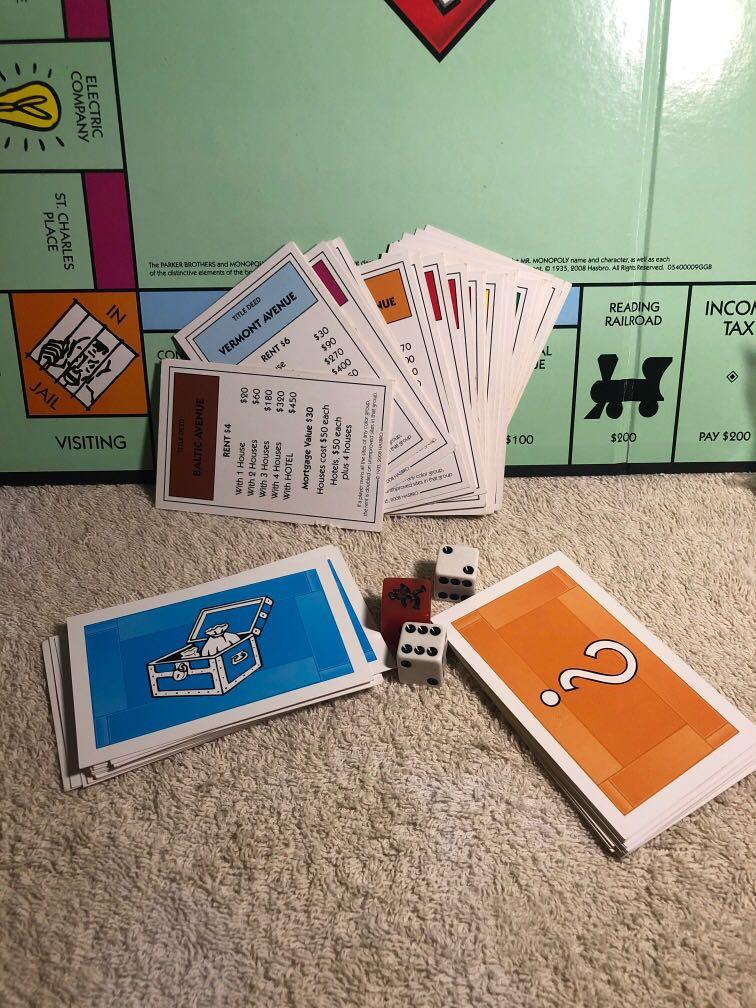HASBRO MONOPOLY BOARDGAME: SPEED DIE EDITION, Hobbies & Toys, Toys ...