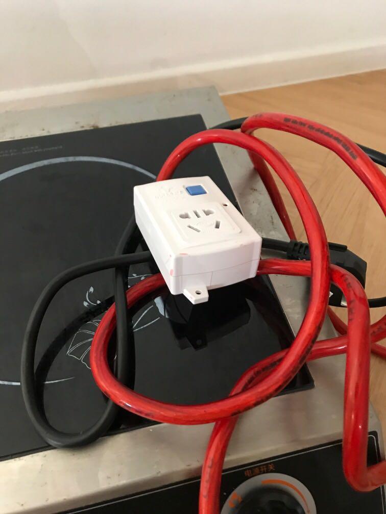 Induction cooker 3500w. China plug 16a power, TV & Home Appliances ...