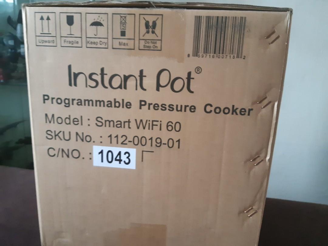Instant Pot Smart Wifi 60, TV & Home Appliances, Kitchen Appliances ...
