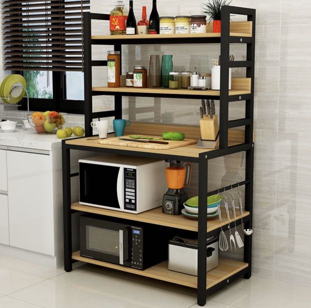 Ready stock Kitchen shelf multi storey functional storage rack ...