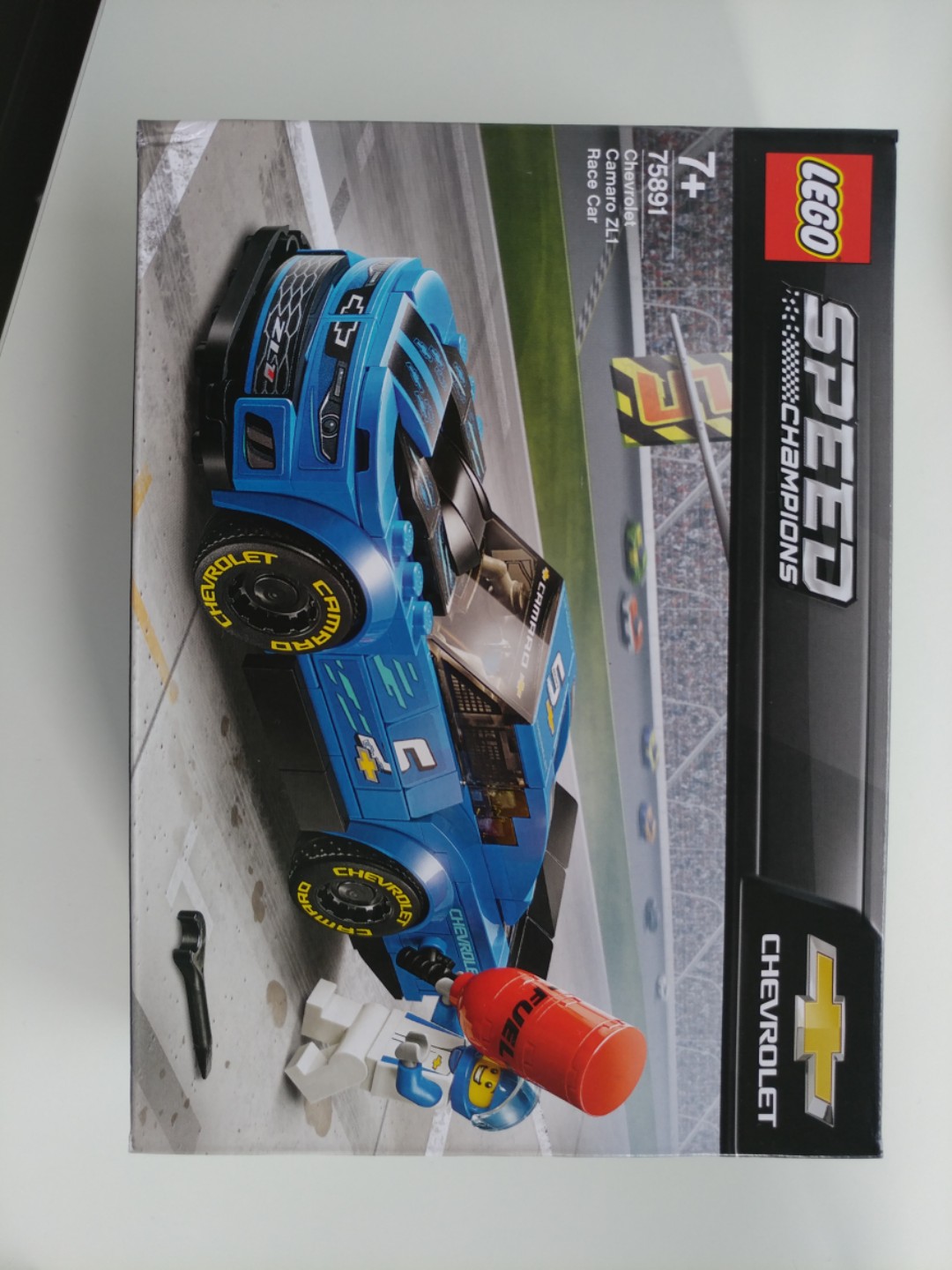 LEGO Speed Champions Chevrolet Camaro ZL1 Race Car 75891 Building Kit ...
