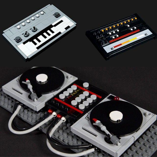 Lego-Turntables-DJ-setup turntables by numode.net, Hobbies & Toys, Toys ...
