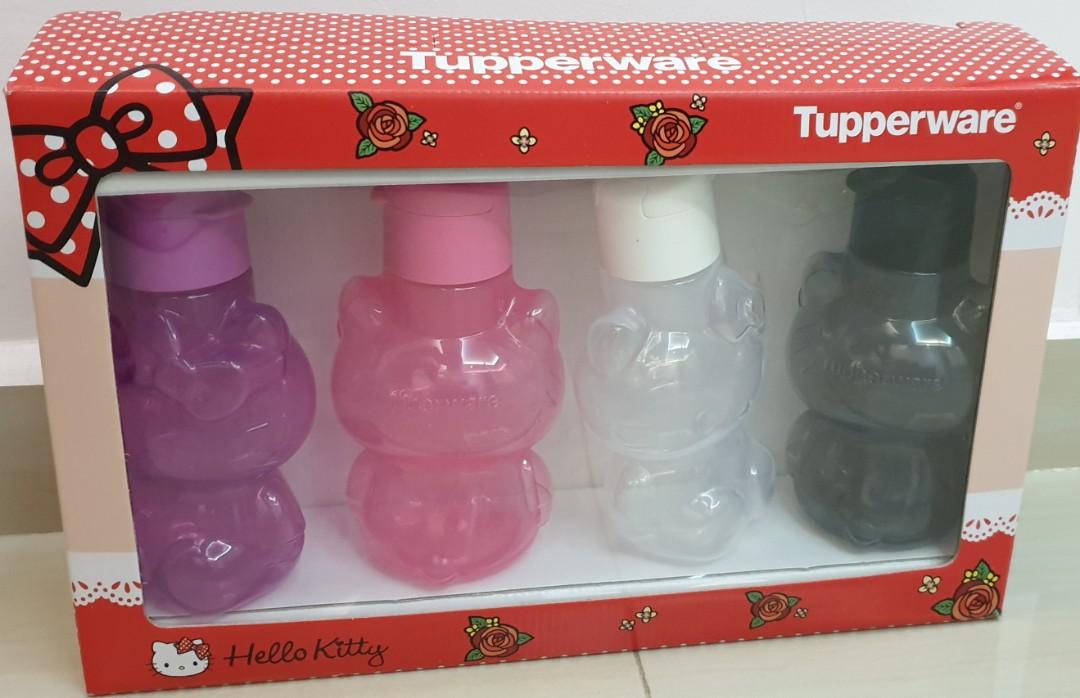 Limited edition Tupperware Hello Kitty, Furniture & Home Living ...