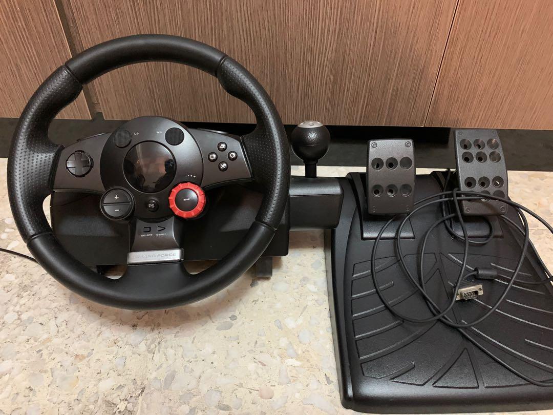 Logitech Driving Force GT wheel, Video Gaming, Video Game Consoles ...
