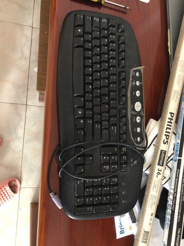 Logitech Keyboard Computers Tech Parts Accessories Computer Keyboard On Carousell