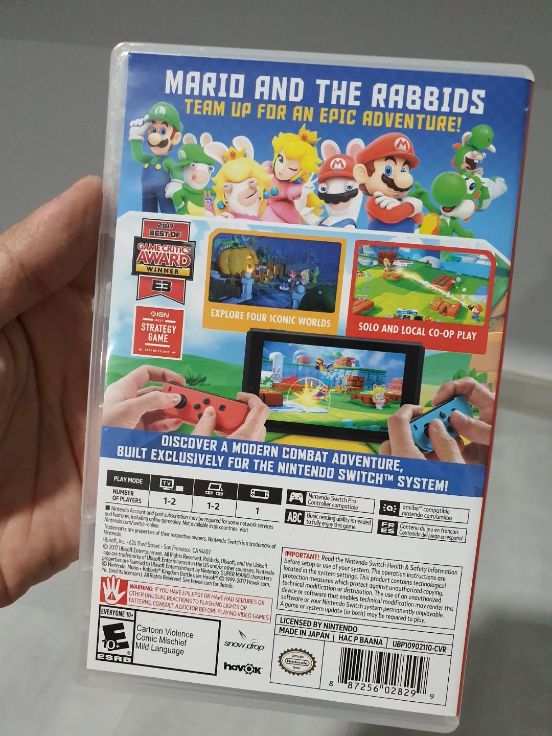 Mario Rabbids + Marvel Legos Super Heros 2, Video Gaming, Video Games ...