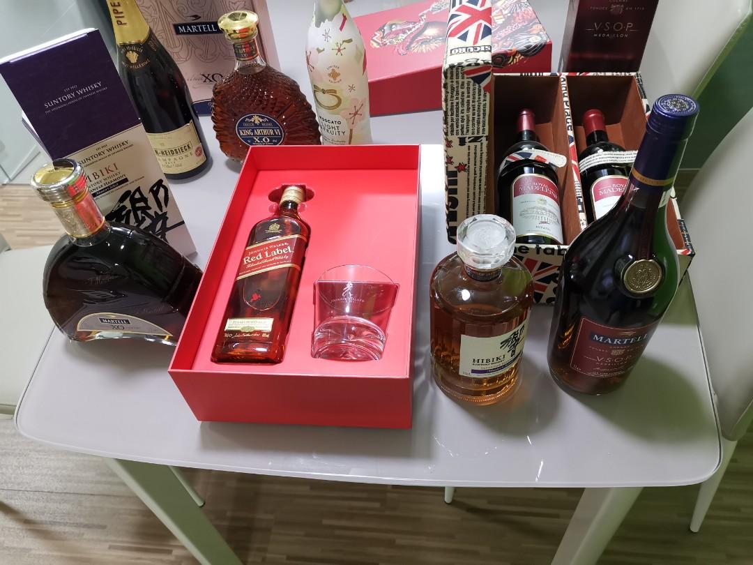 Martell xo HIBIKI red wine piper johnnie walker red label moscato King ...