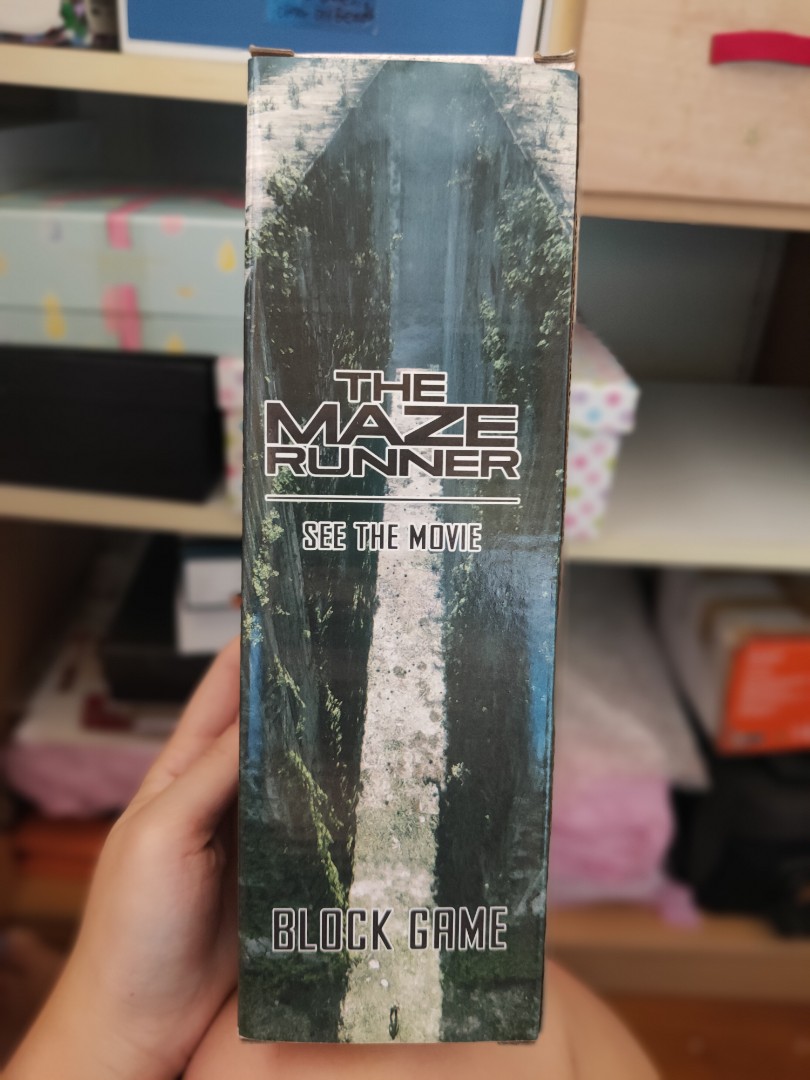 Maze Runner Movie Official Jenja blocks game, Hobbies & Toys, Toys ...