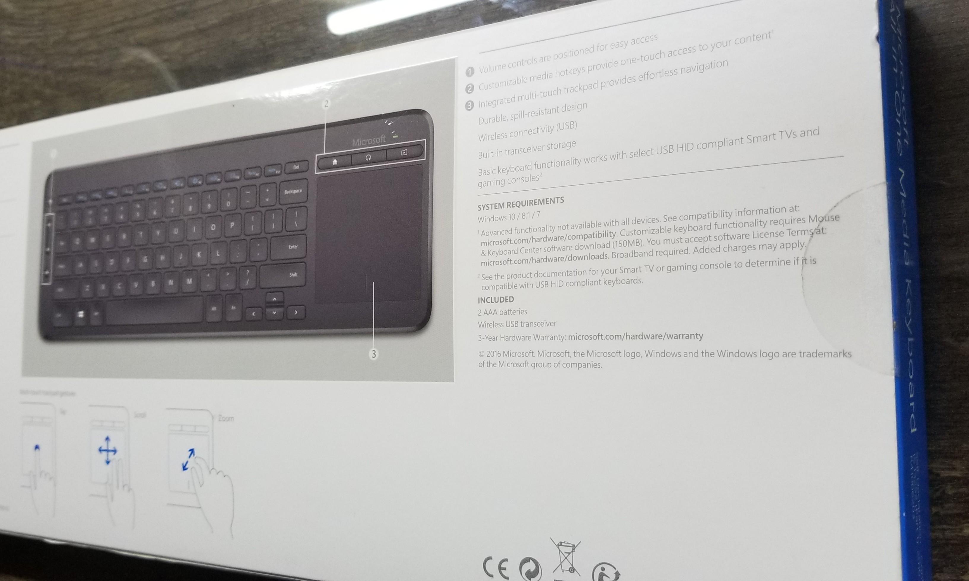 Microsoft Wireless Keyboard, Computers & Tech, Parts & Accessories ...