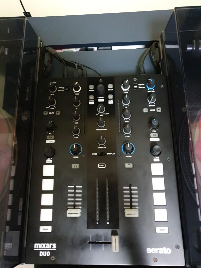 Mixars Duo Mk2 Serato DJ mixer, Hobbies & Toys, Music & Media, Musical ...