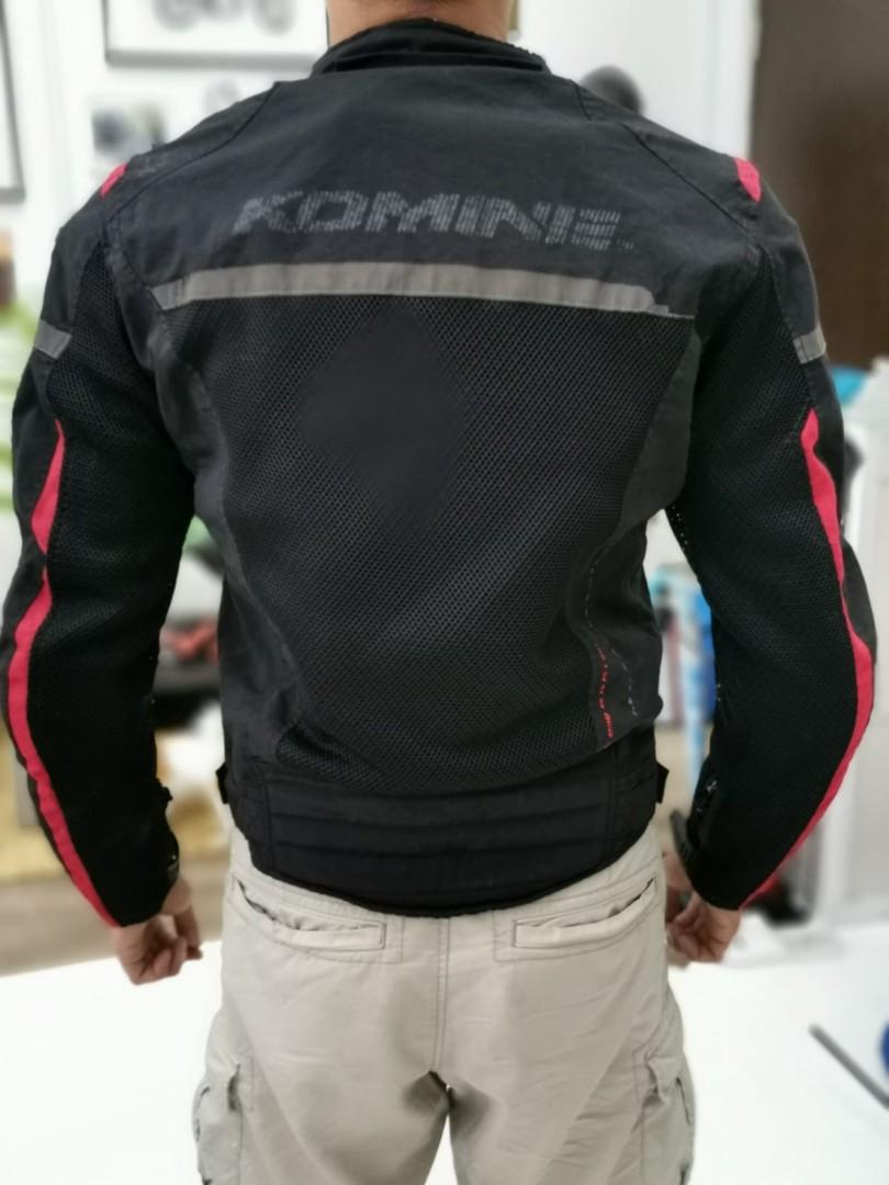 Motorcycle Bike Mesh Armoured Riding Jacket, Motorcycles, Motorcycle Apparel on Carousell