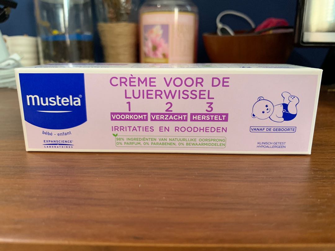 Mustela Barrier Cream 50ml, Babies & Kids, Bathing & Changing, Diapers ...