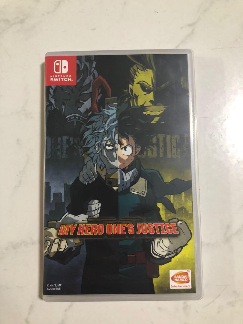 My Hero One’s Justice (Boku No Hero Academia) Nintendo Switch, Video ...