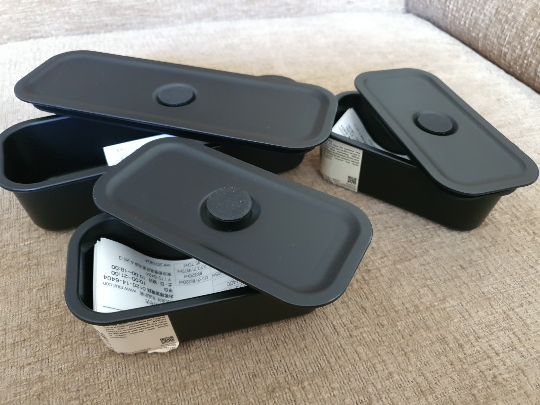 New airtight Muji storage containers. Microwave safe., Everything Else ...