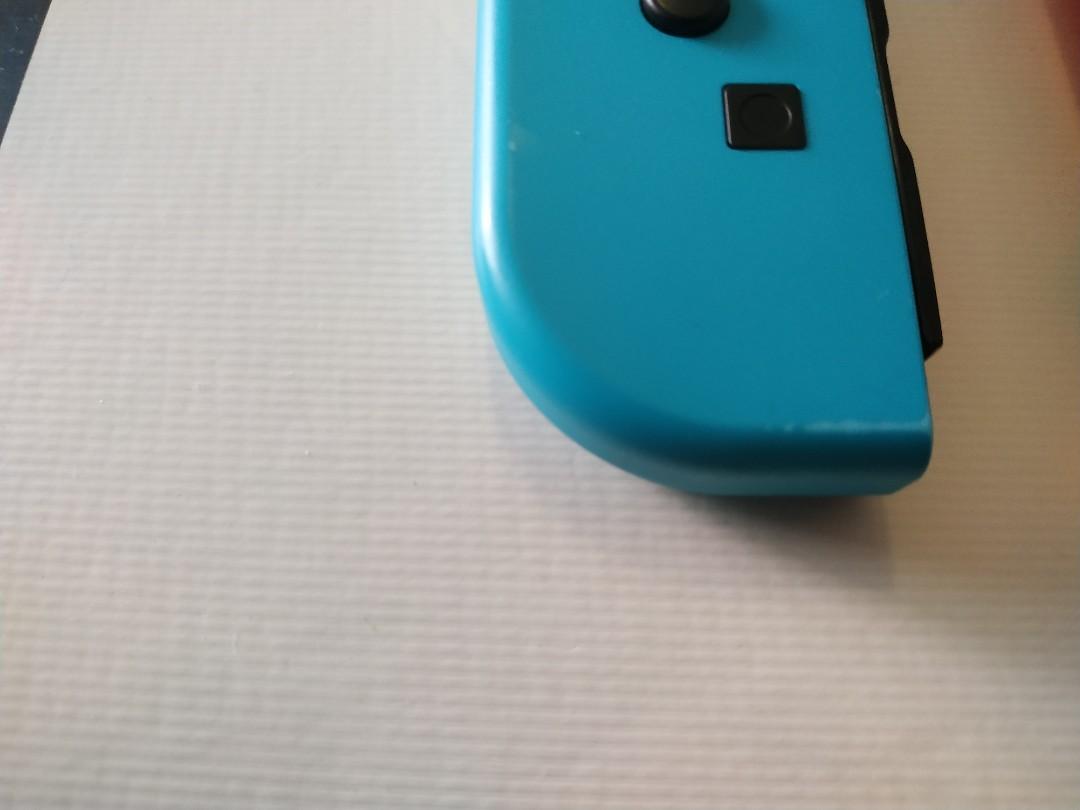 Nintendo switch joycons- neon red and blue with silicon case, Video ...
