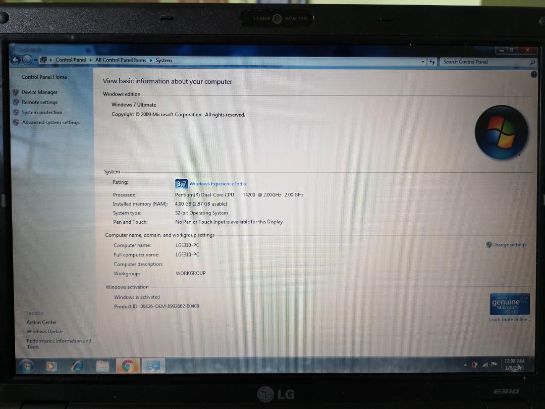 Old laptop, Computers & Tech, Laptops & Notebooks on Carousell