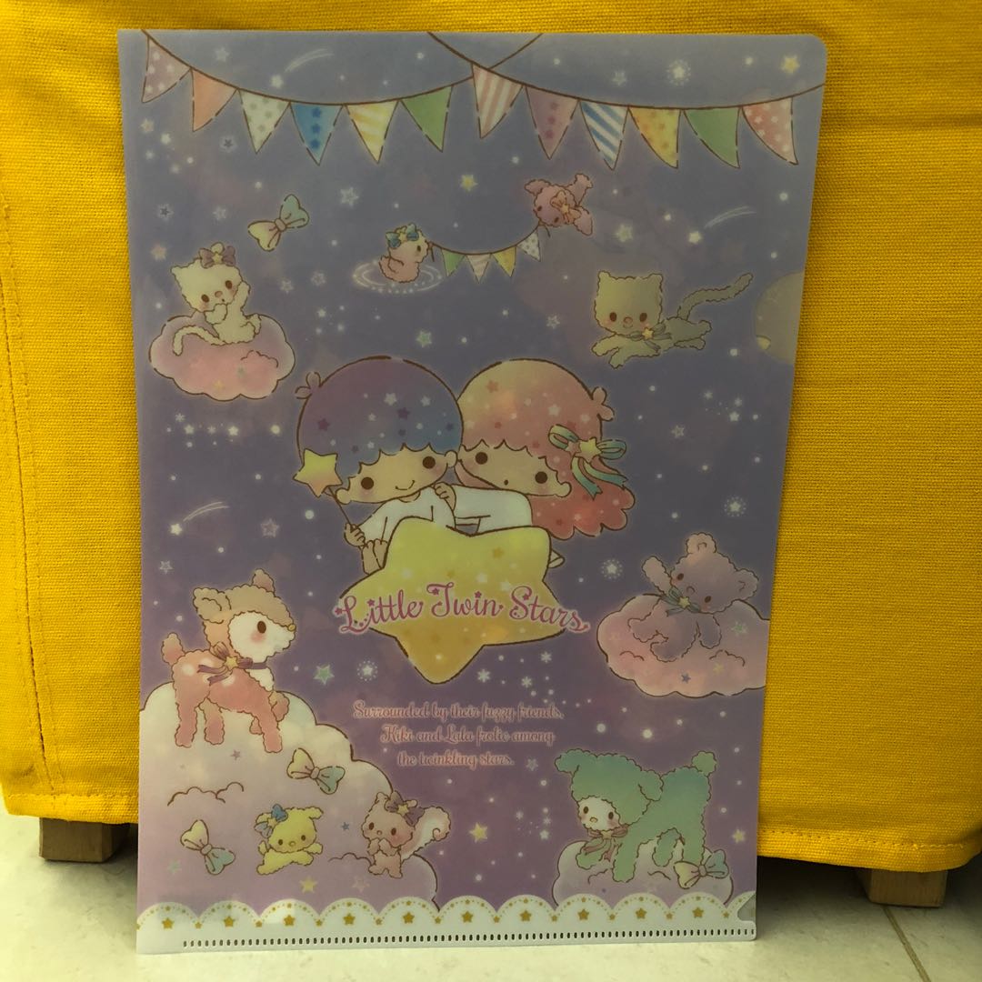 Original Twin Stars A4 Folder from Japan, Hobbies & Toys, Stationery ...