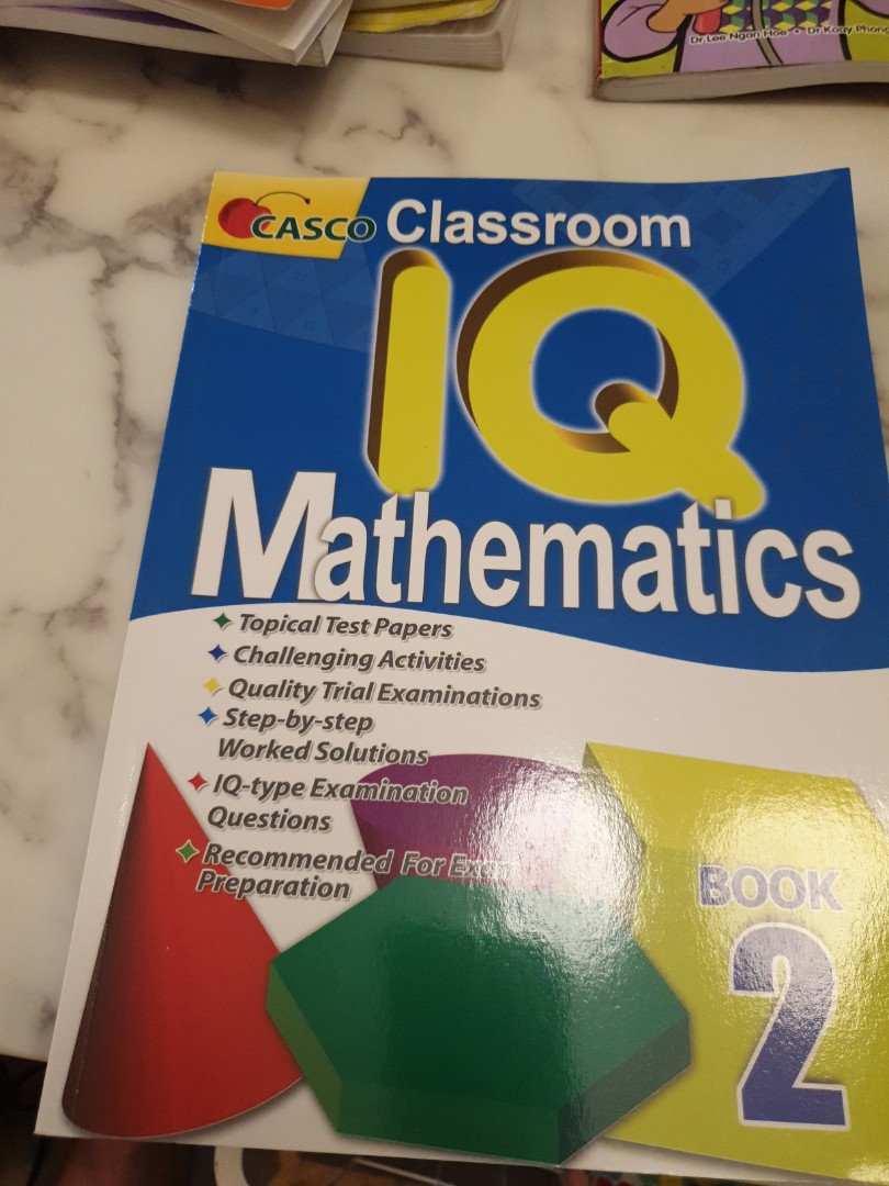 P2 math assessment IQ MATH, Hobbies & Toys, Books & Magazines ...