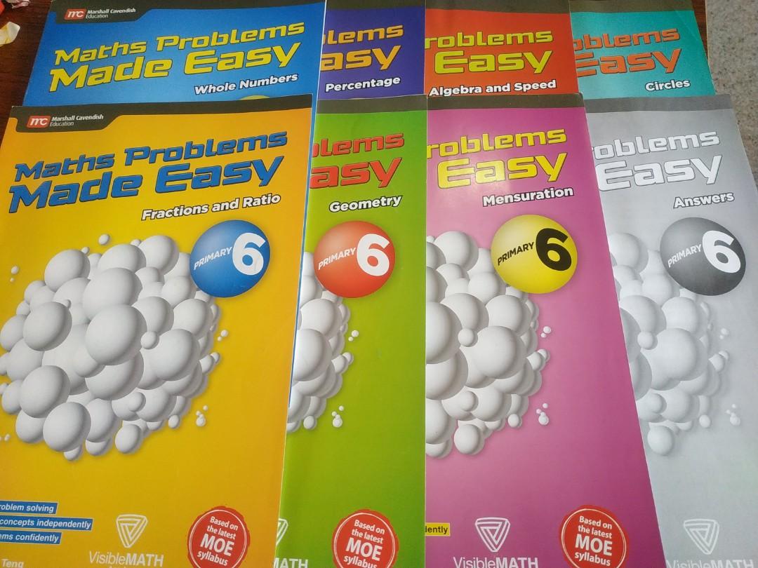 P6-Maths Problem Made Easy, Hobbies & Toys, Books & Magazines ...