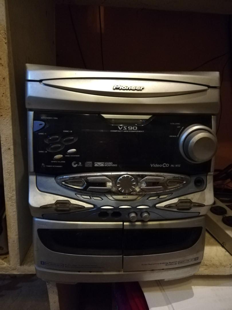 Pioneer VS90 Compact Disc Component, Audio, Soundbars, Speakers ...