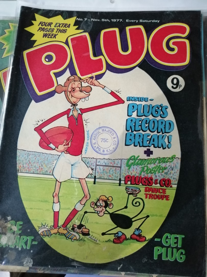 Plug Comics, Hobbies & Toys, Books & Magazines, Comics & Manga on Carousell