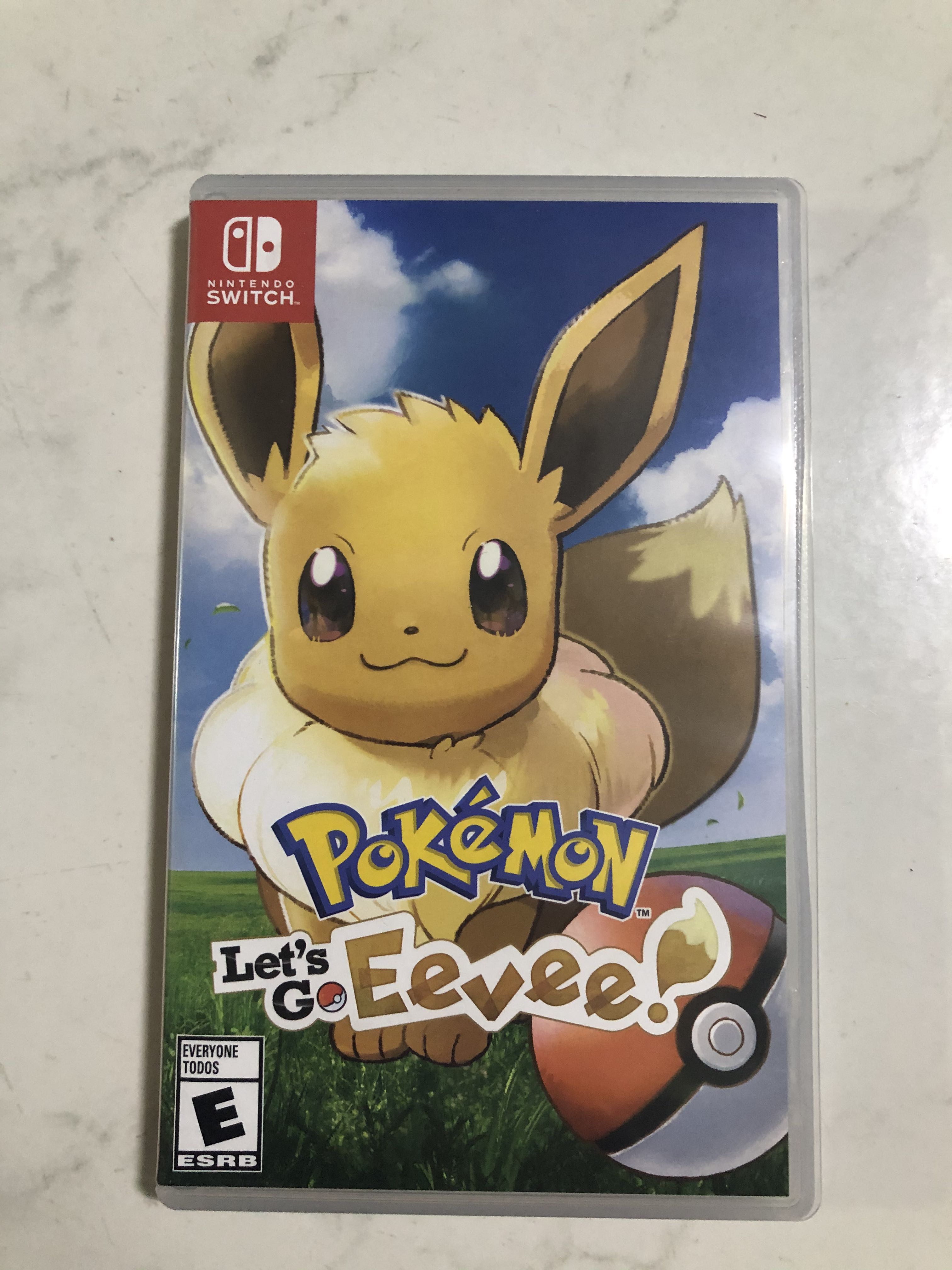 Pokemon Lets Go Eevee Nintendo Switch, Video Gaming, Video Games ...