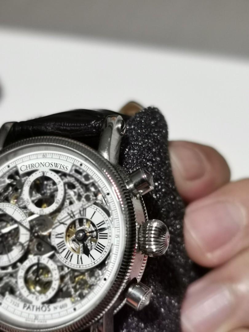 Rare Pathos C732S RATTRAPANTE WATCH BY Chronoswiss branded watch ...