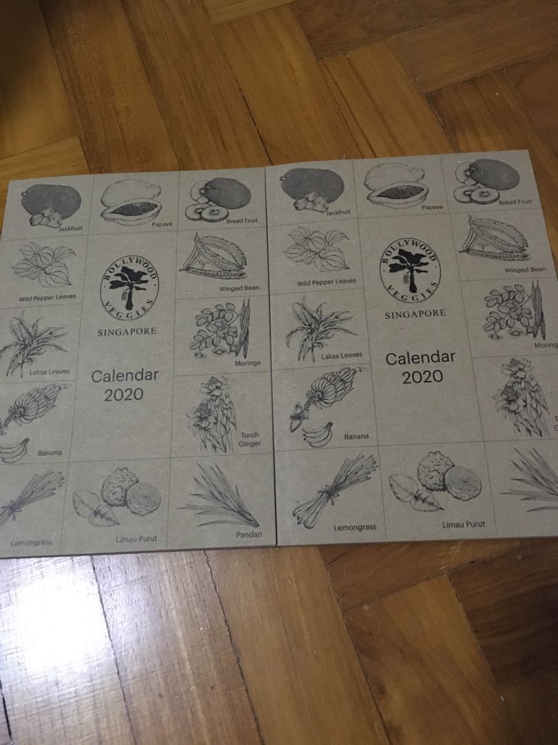 (Free)Recipe and 2020 calendar Notebook, Hobbies & Toys, Stationery ...