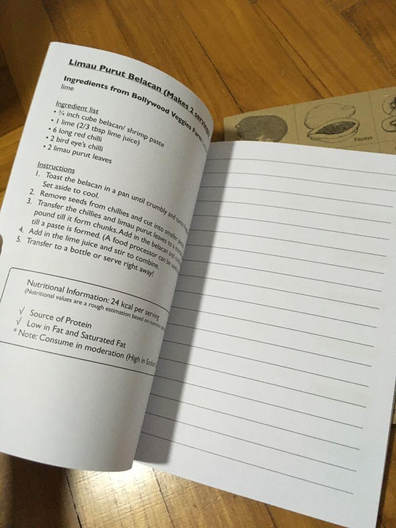 (Free)Recipe and 2020 calendar Notebook, Hobbies & Toys, Stationery ...